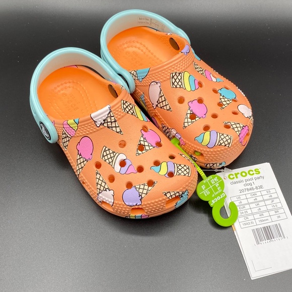 CROCS | Shoes | Crocs Classic Pool Party Clog T 2784683e | Poshmark